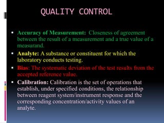 Internal quality control | PPTX
