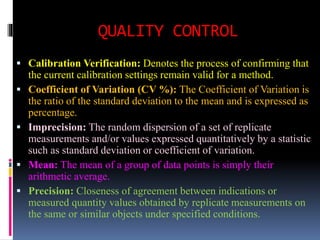 Internal quality control | PPTX