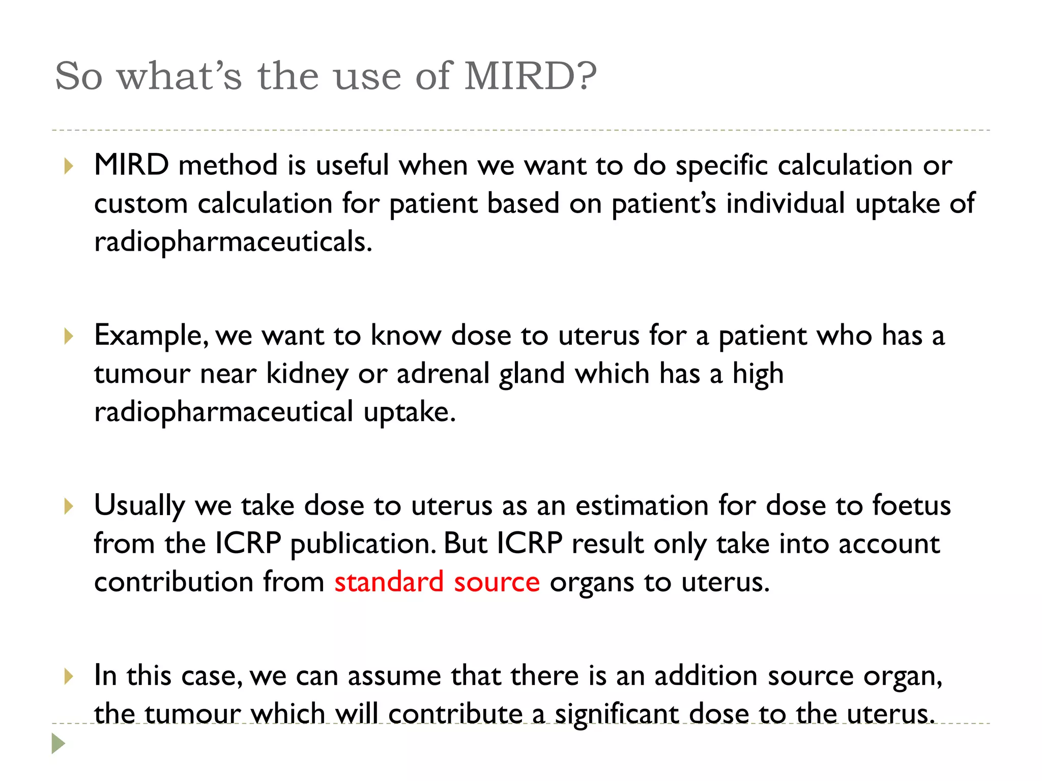 Internal radiation dosimetry | PDF