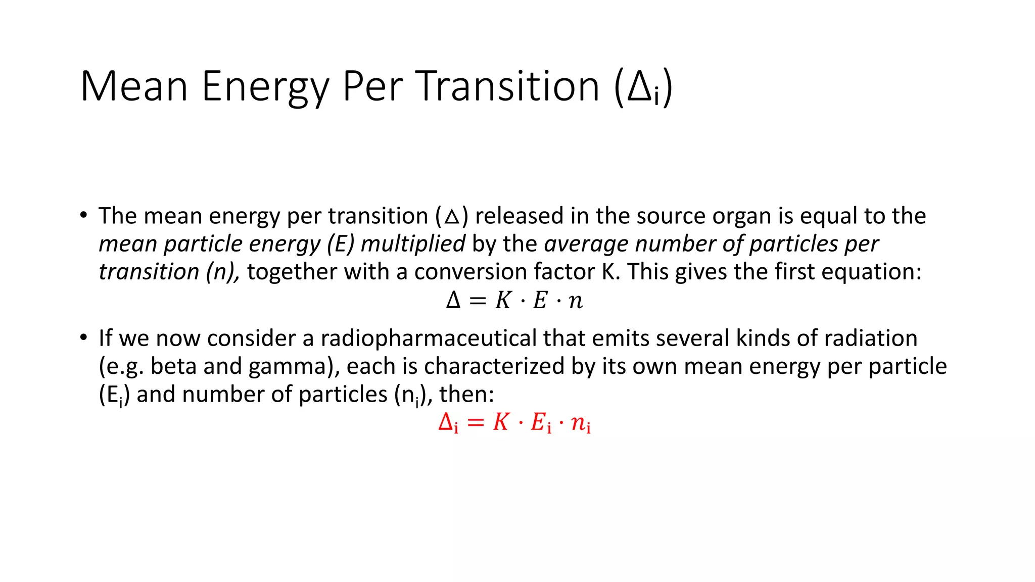 Internal radiation dosimetry | PPTX