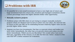 Internal rate of return | PDF