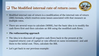 Internal rate of return | PDF