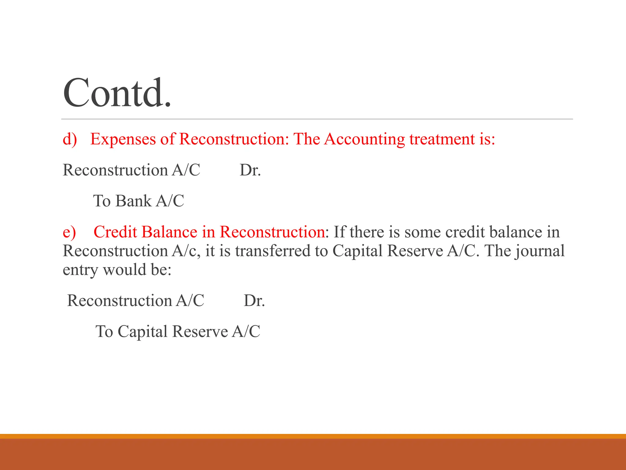 Internal Reconstruction Part-II.pptxfile | PPTX