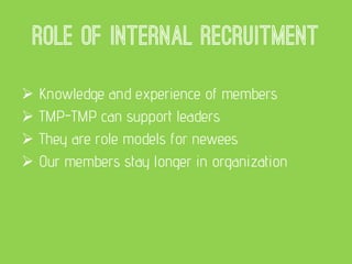 Internal recruitment | PPT