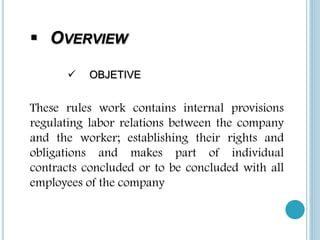 Internal regulations | PPTX