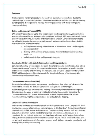 Why should internal reporting be as efficiently written as external ...