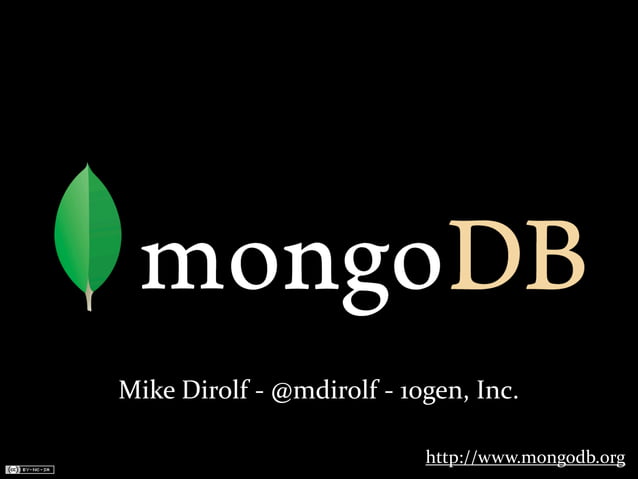 Inside Mongodb The Internals Of An Open Source Database Ppt