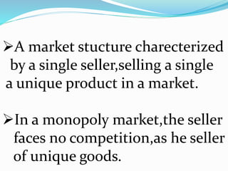 What is market(refering to economics) | PPTX