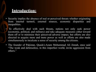 internal security threats and external security threats to pakistan.pptx