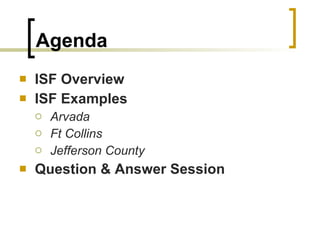 Internal service fund overview r3 | PPT