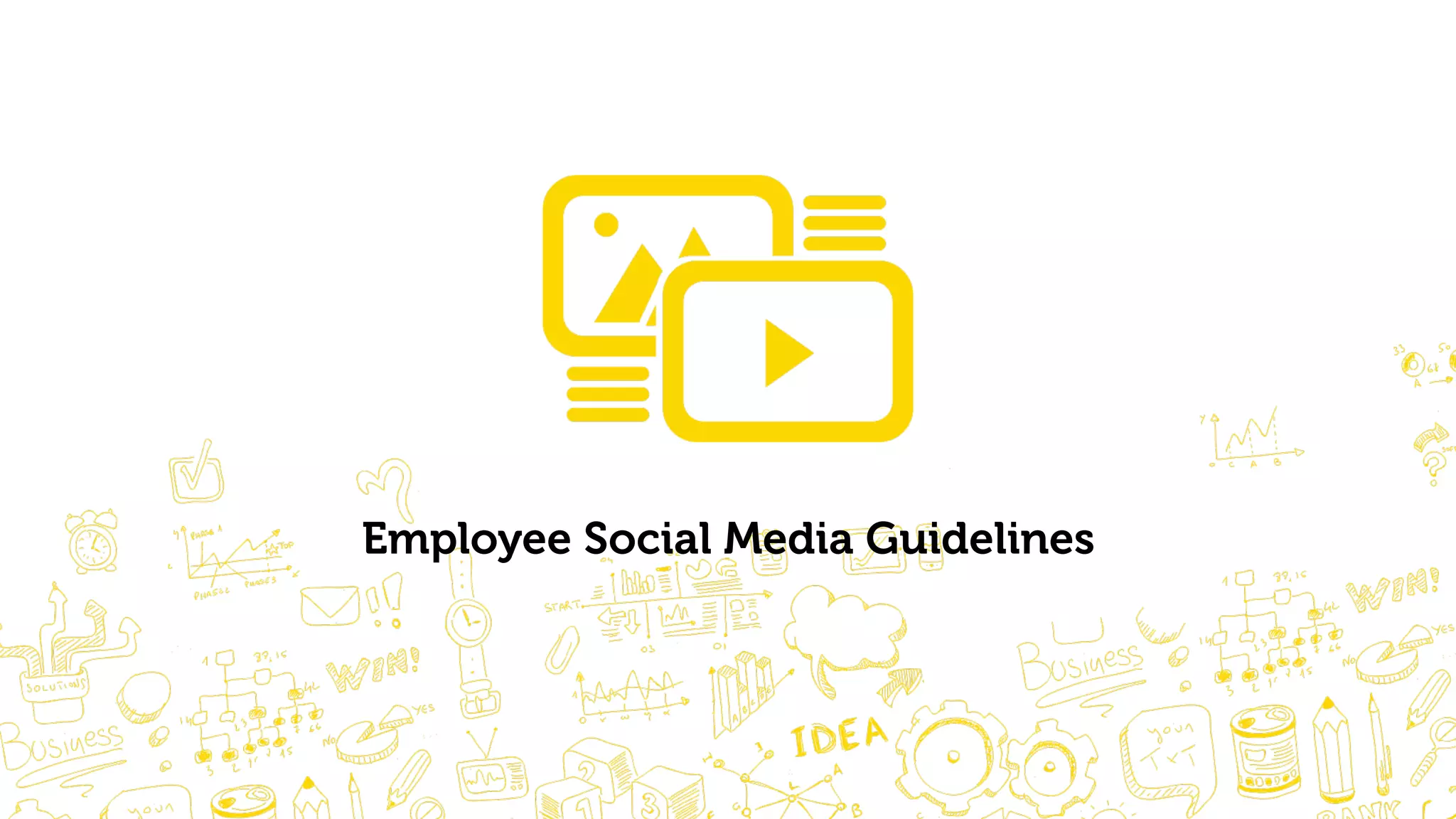 Internal social media guidelines | PDF