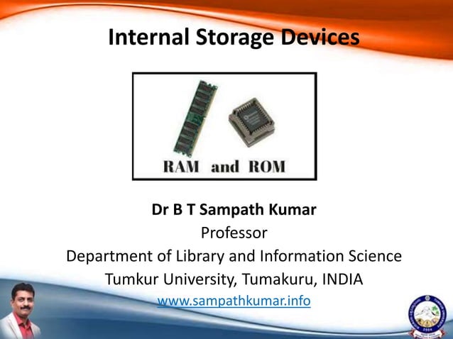 Internal storage devices | PPT
