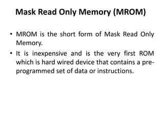 Internal storage devices | PPT