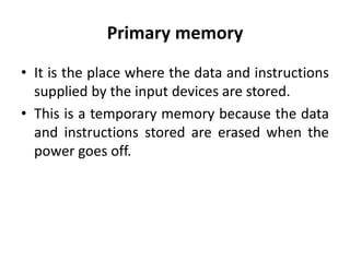 Internal storage devices | PPT