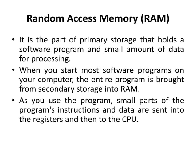 Internal storage devices | PPT