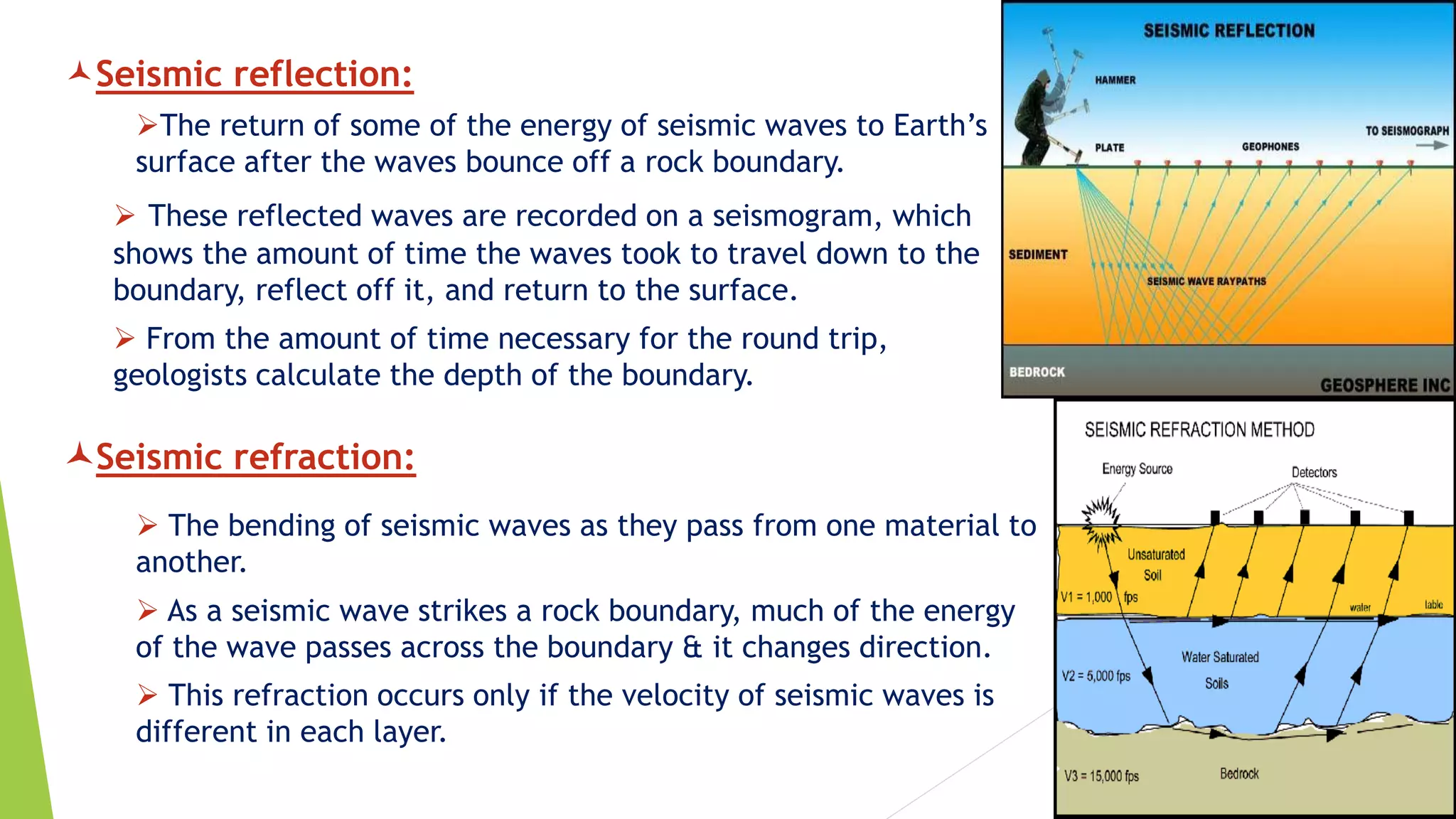 Internal structure of earth with repect to seismic waves | PPTX