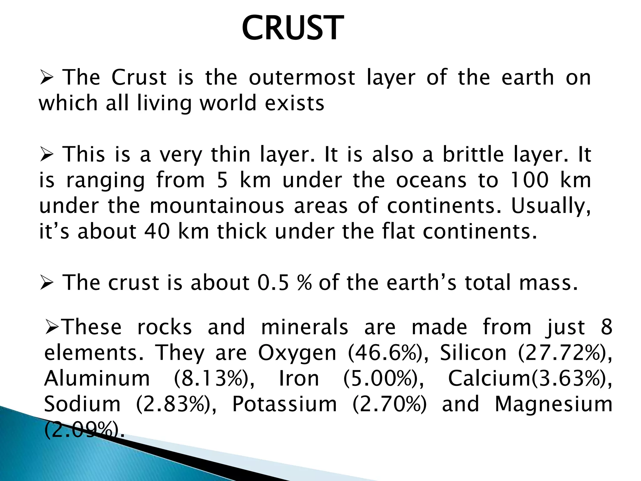 Internal Structure of Earth | PPTX