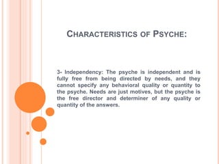 Internal Structure of Human Personality. Psychology | PPT