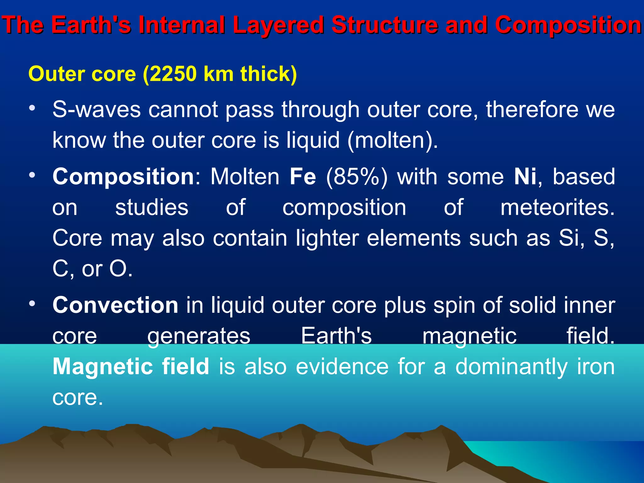 Internal structure of the earth | PPT