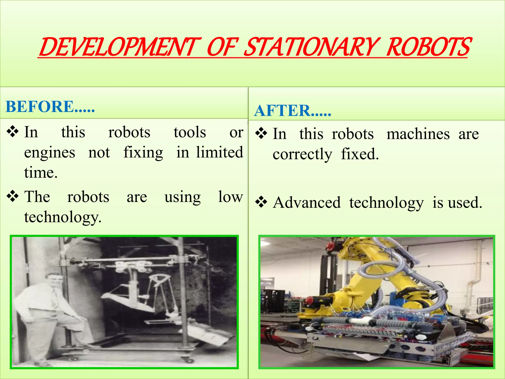 Advanced manufacturing technology in robotics | PPTX
