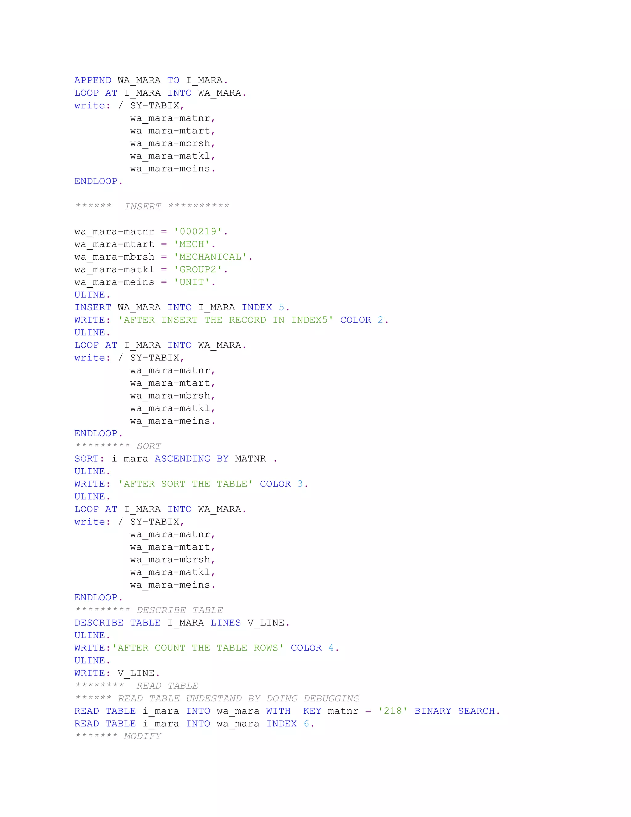 Internal tables operations_chalapathi[1] | PDF