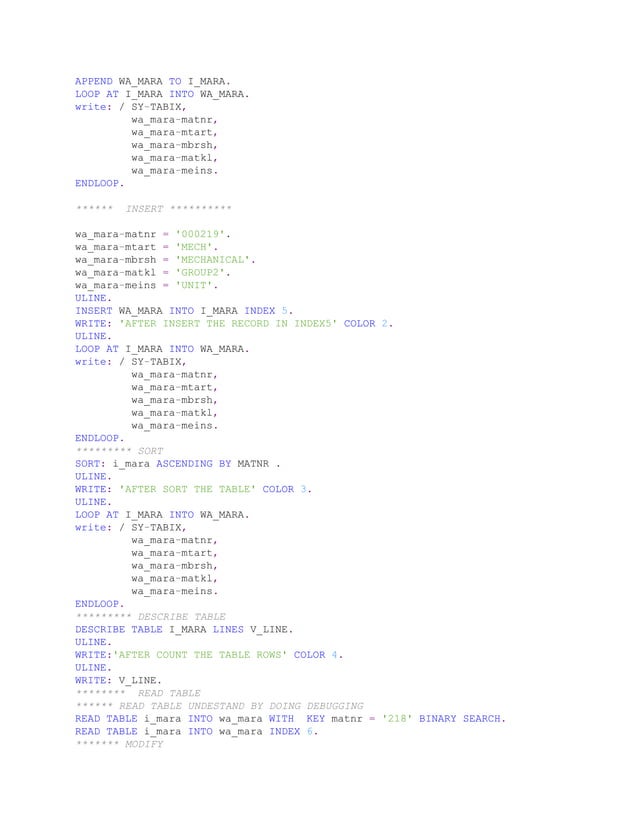 Internal tables operations_chalapathi[1] | PDF