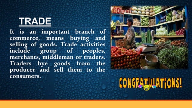 Internal trade | PPTX | Retail Industry | Industries