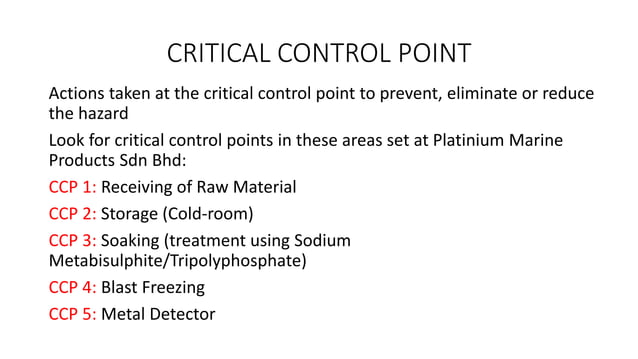 Internal Training of Record Keeping and Monitoring CCP.pptx