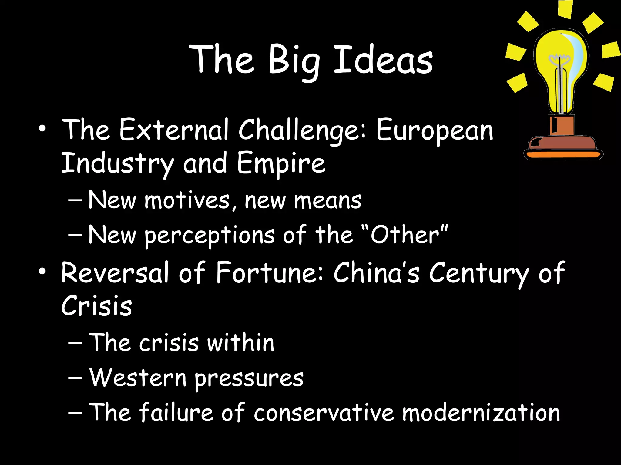 Decline of the Ottoman and Qing: Internal troubles, external threats | PPT