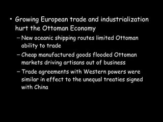 Decline of the Ottoman and Qing: Internal troubles, external threats | PPT