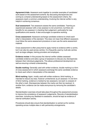 Internal verification guide for sqa centres | PDF