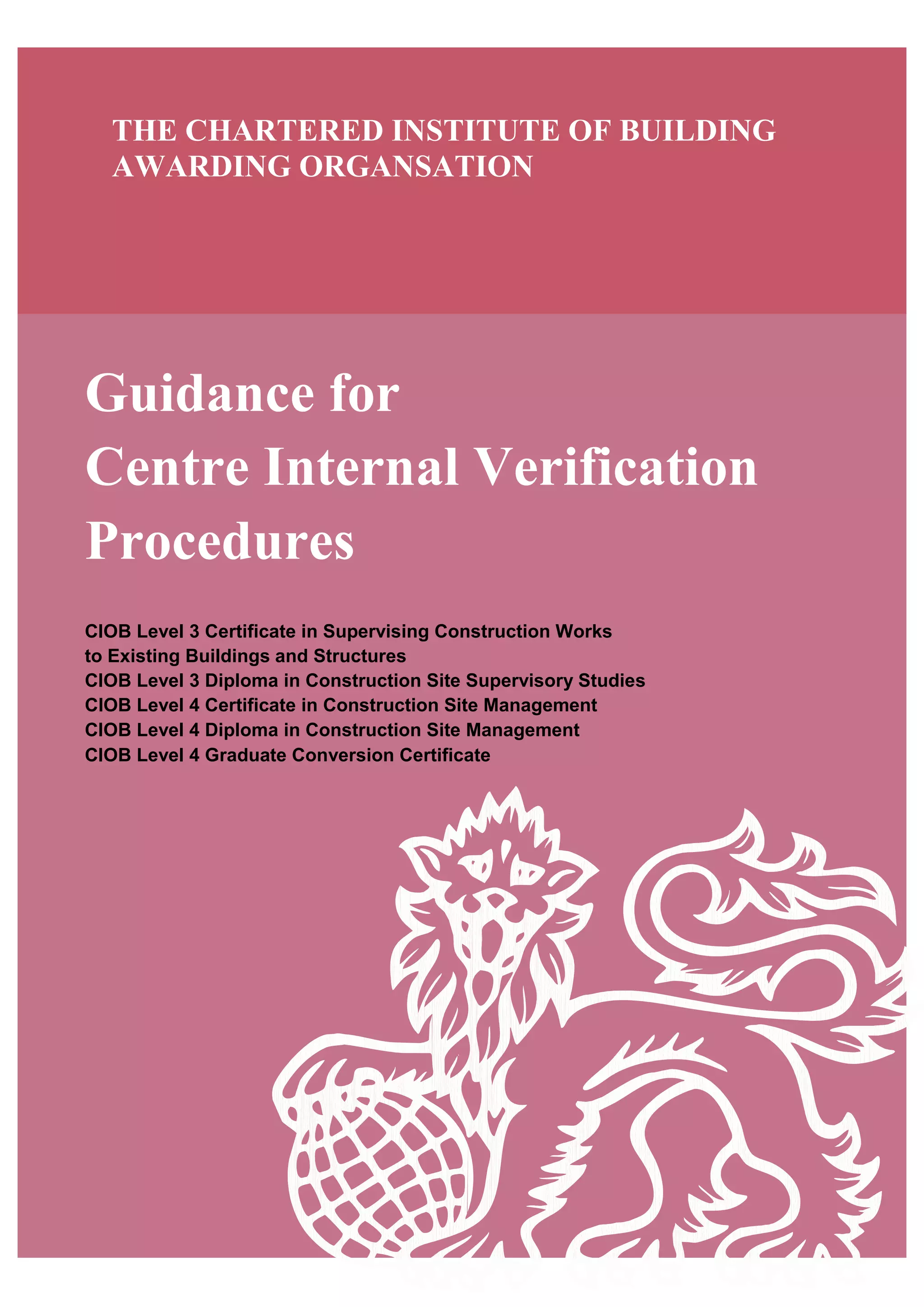 Internal verification policy | PDF