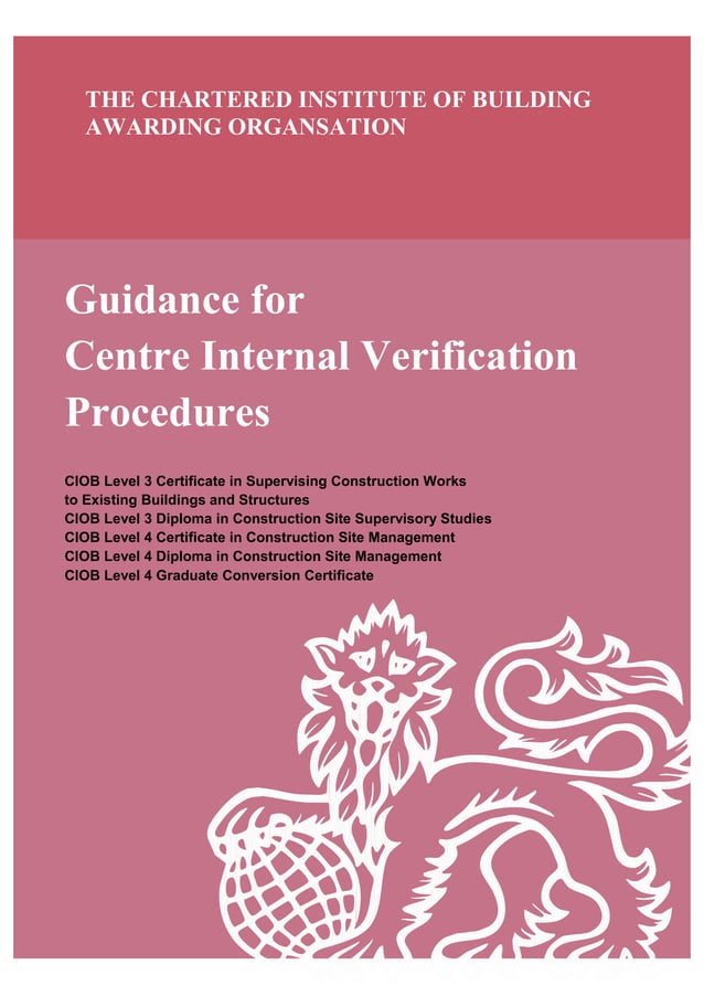 Internal verification policy | PDF