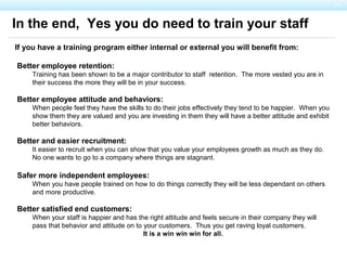 Training Internal vs External | PPT