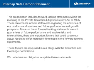 Who is Internap?? | PPSX | Cloud Computing | Internet