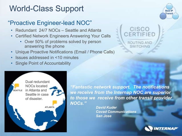 Internap Solutions Presentation | PPT