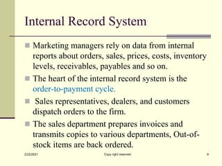 Internataional Marketing Research and MKIS | PPT