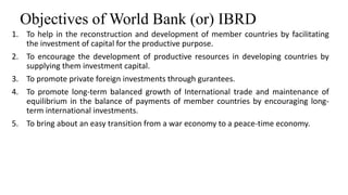 Internatioal institutions | PPT