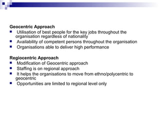 International | PPT | Human Resources | Business