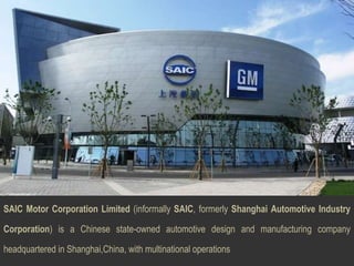 General Motors In China-International Business | PPTX