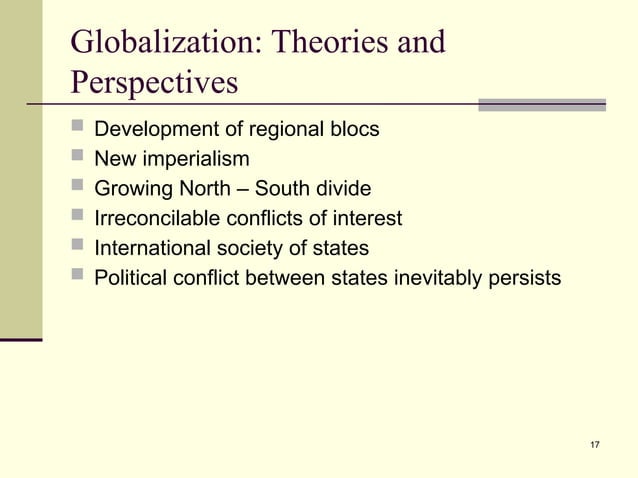 International Relations and Globalization.pptx | Free Download