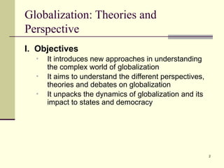 International Relations and Globalization.pptx | Free Download