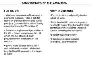 International and Internal Migration - the UK | PPT