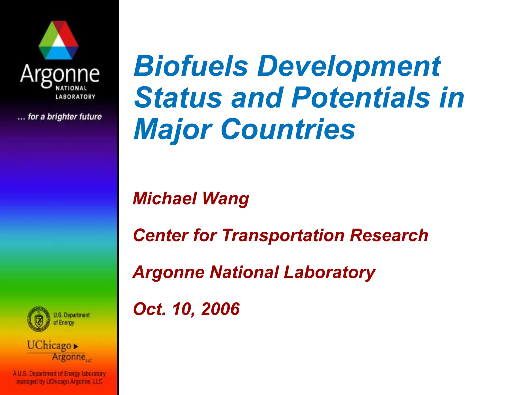 International-Biofuels-Wang.ppt for engineering | PPT | Commodities ...