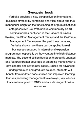 LwE0S.[B.e.s.t] International Business: Competing in the Global ...