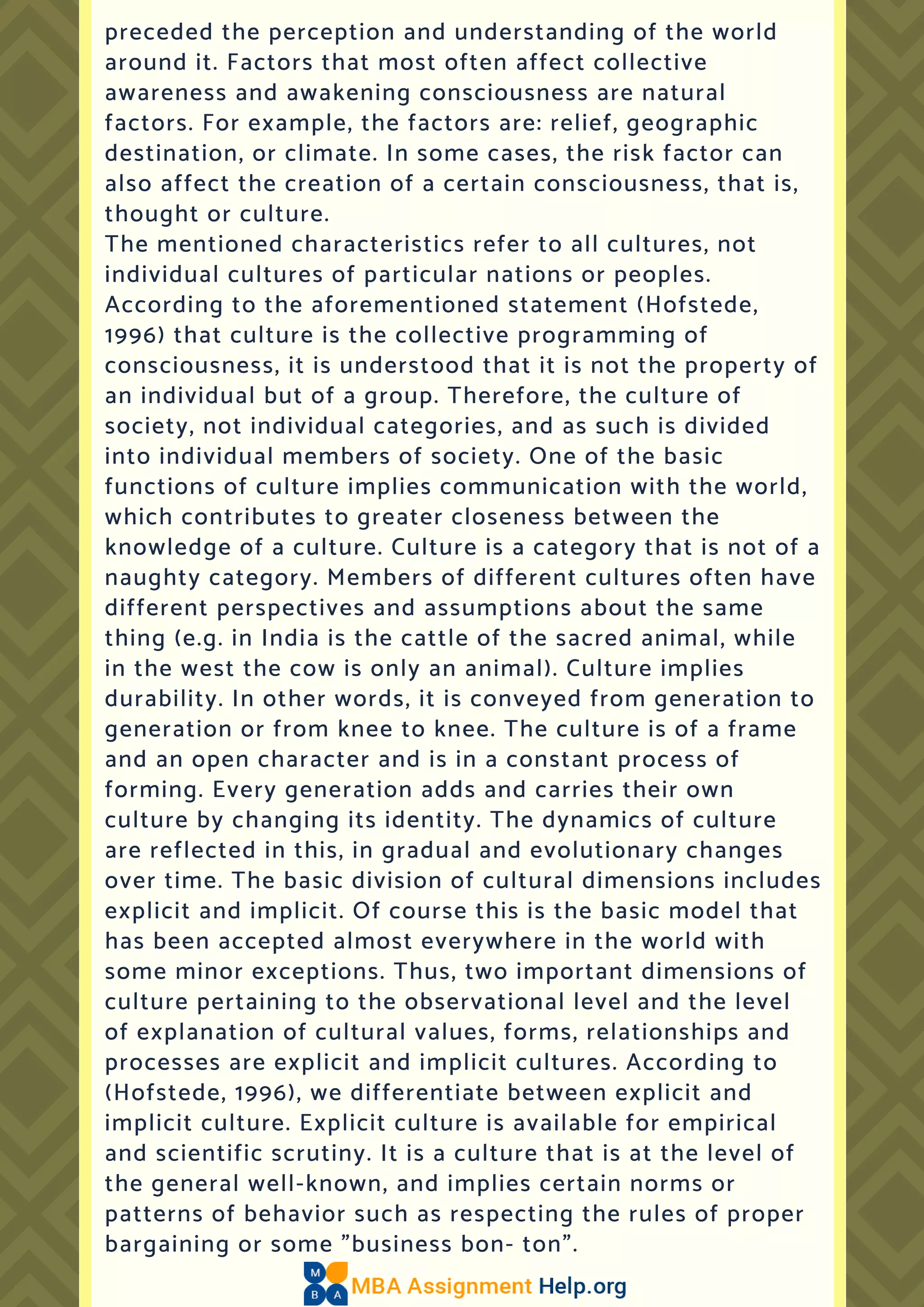 International Business Assignment Sample | PDF