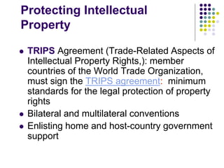 International business-enviornment | PPT