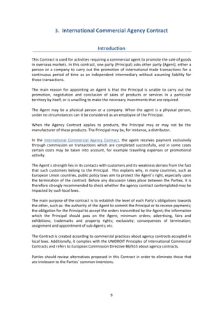 International Contracts Models | PDF