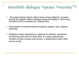 International Dialogue and Dialogue International | PPT