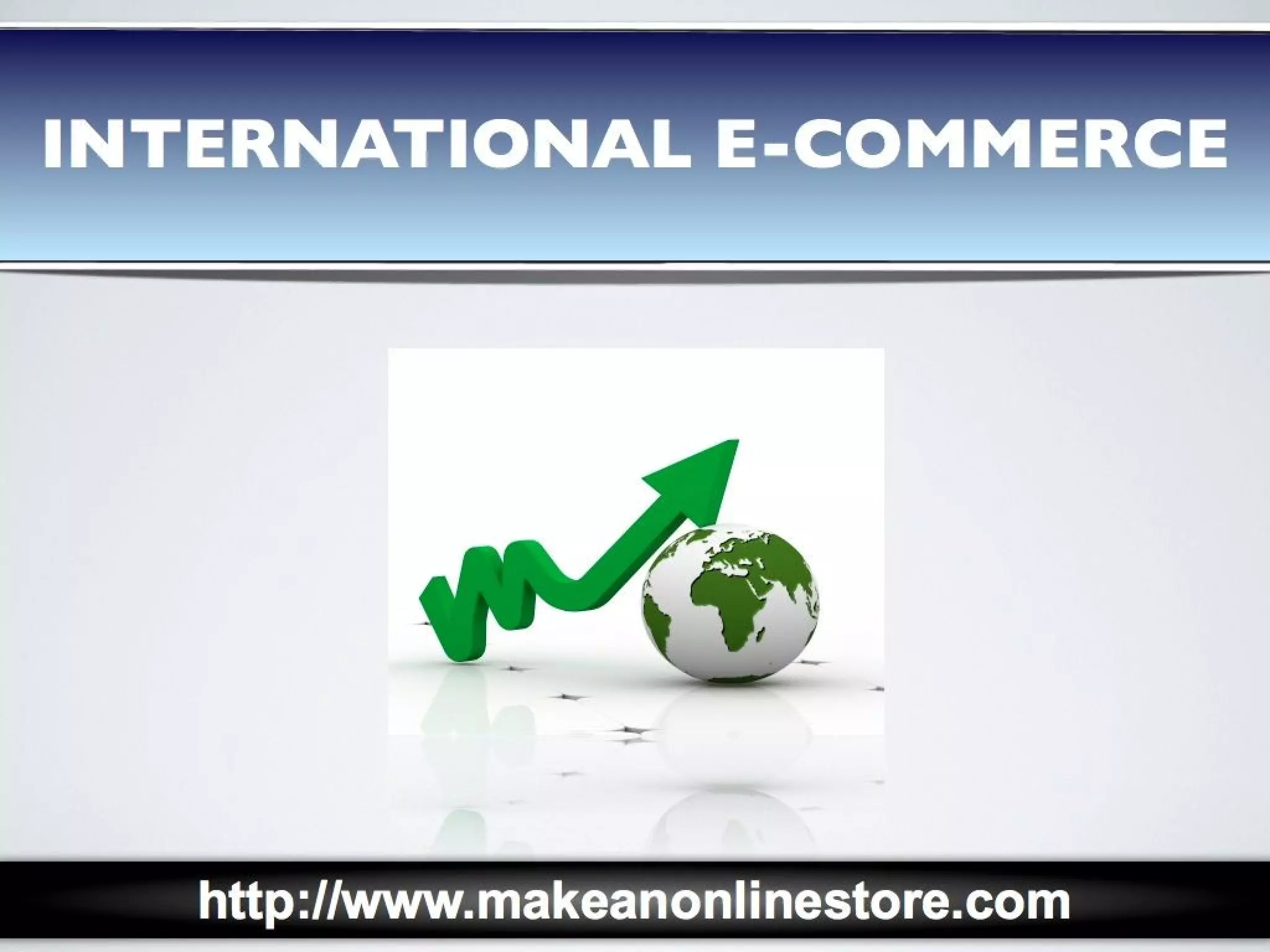 International E-commerce | PPT